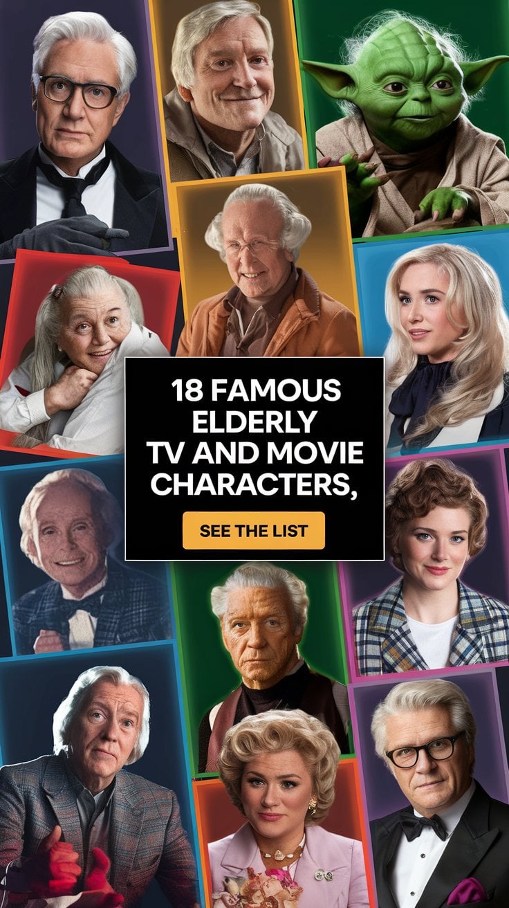 18 Famous Elderly TV And Movie Characters - Can You Guess Them All ...