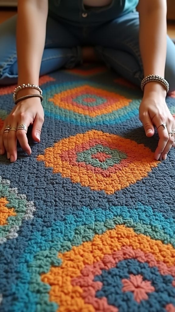 20 Latest Crochet Rug Ideas You Need To Try In 2025! - Ask Bart