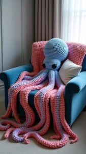 20 Latest Crochet Octopus Blanket Ideas To Try In 2025! - Ask Bart
