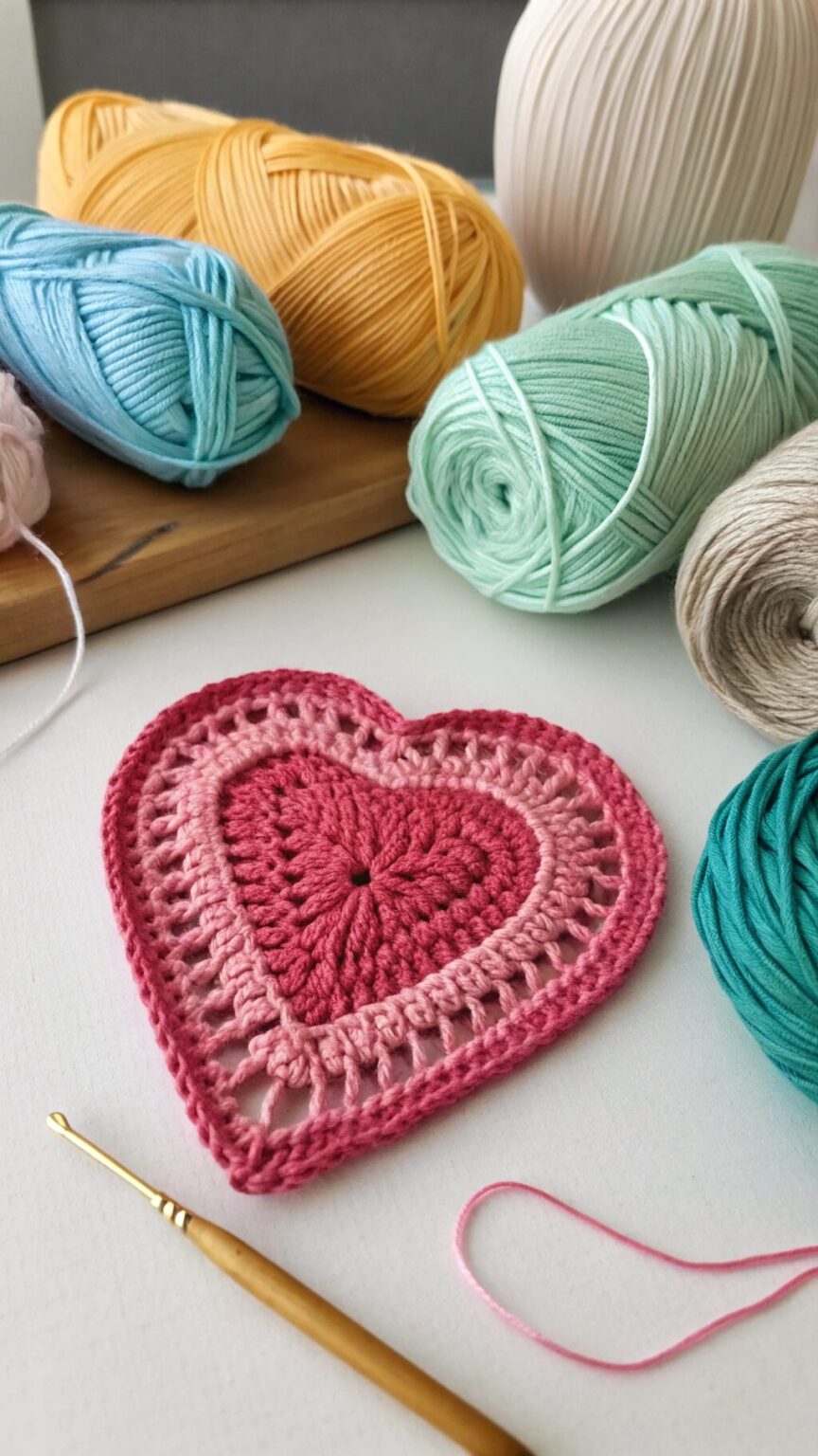 20 Latest Crochet Heart Ideas To Try In 2025! - Ask Bart