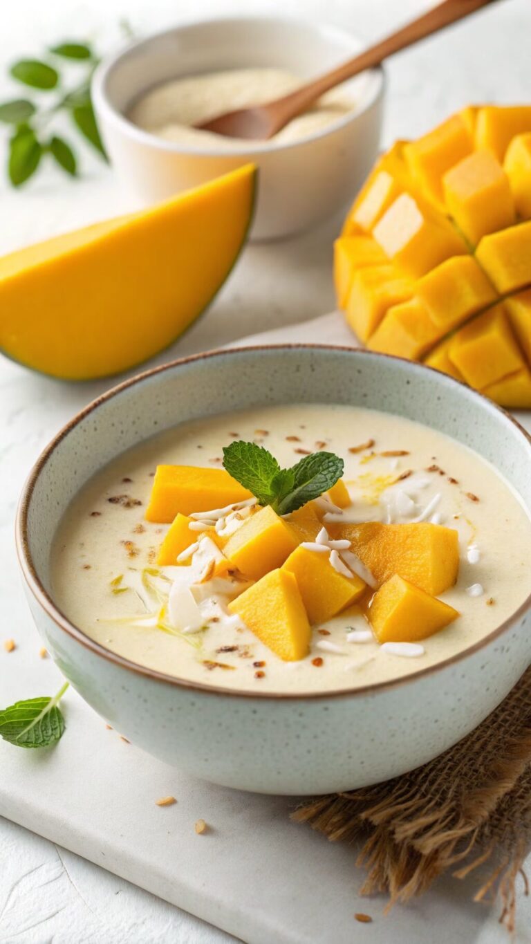 Mango Coconut No-Cook Soup: A Refreshing Twist on Tradition - Ask Bart