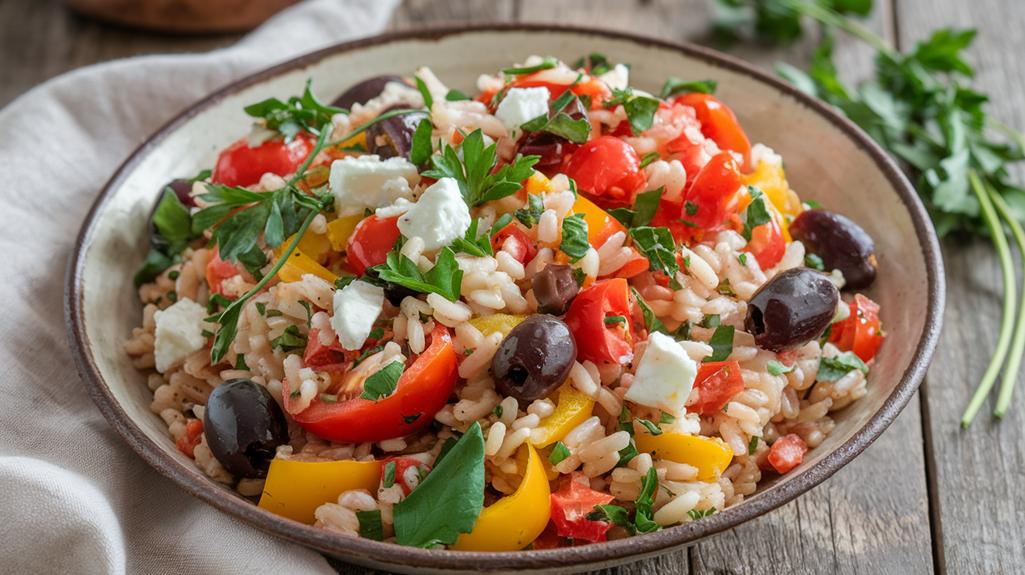 The Perfect Mediterranean Brown Rice Salad: Hot, Cold, and Totally ...