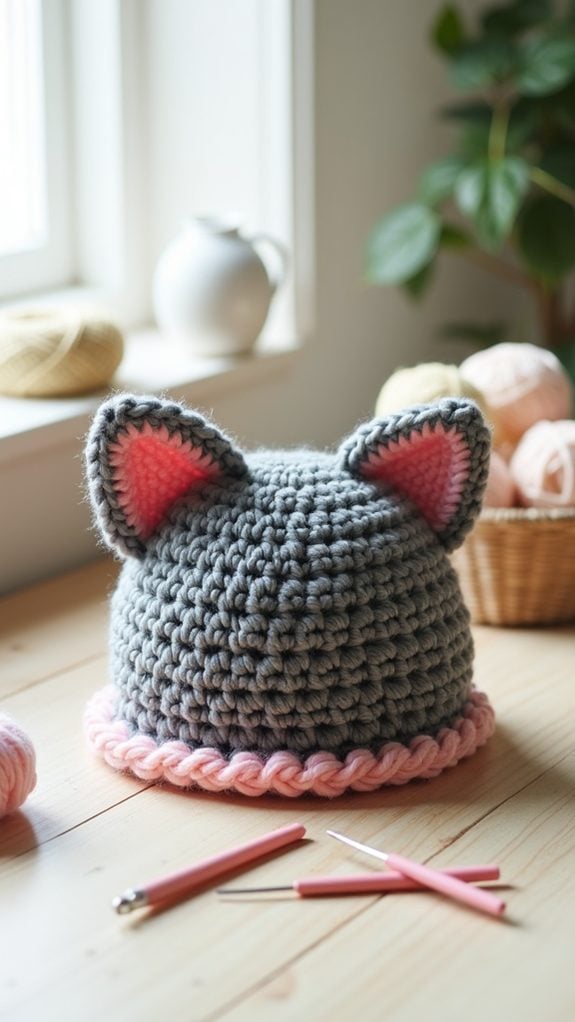 20 Latest Crochet Cat Hat Ideas To Try In 2025! - Ask Bart