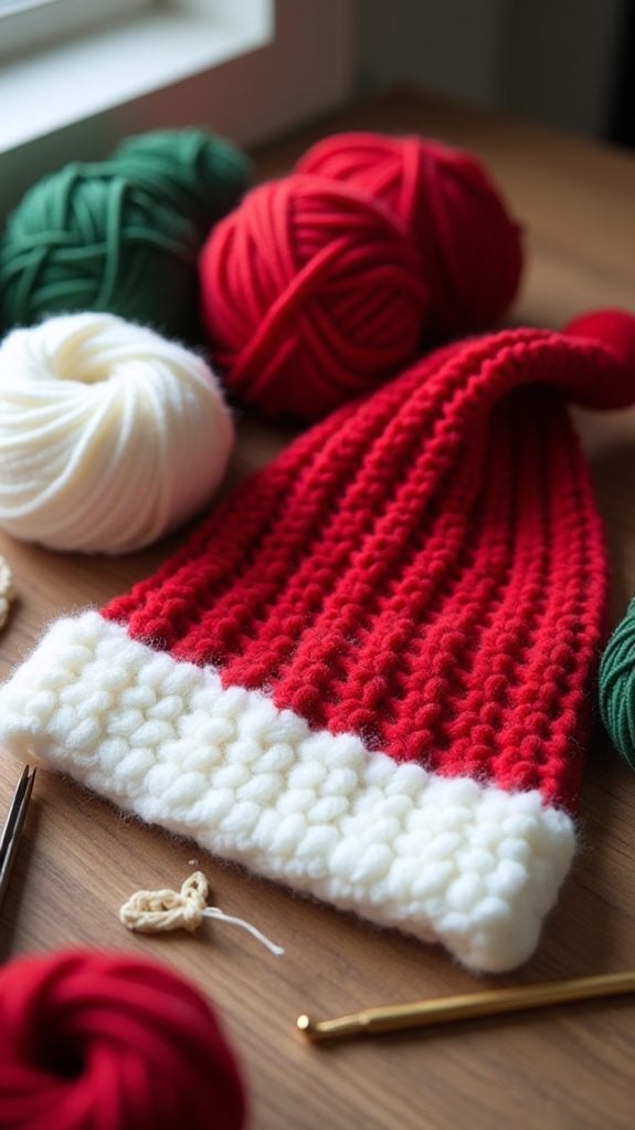 20 Latest Crochet Santa Hat Ideas To Try In 2025! - Ask Bart