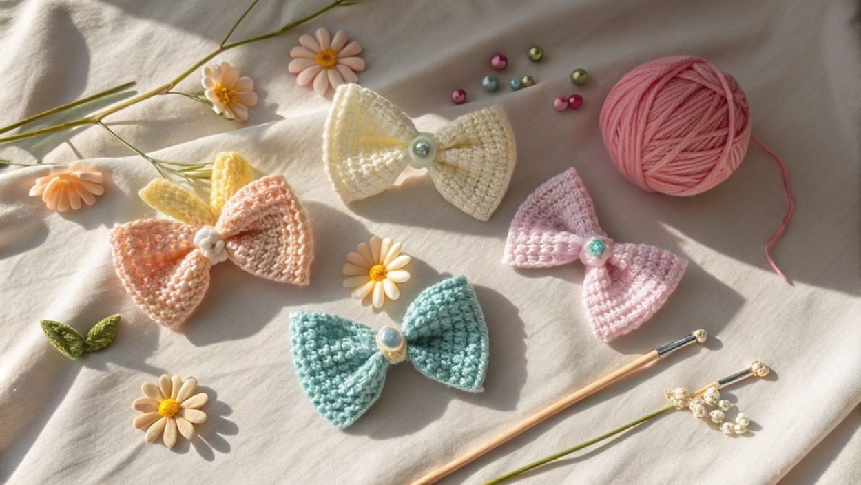 20 Latest Crochet Bow Ideas To Try In 2025! - Ask Bart