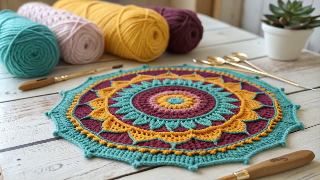 20 Latest Crochet Mandala Ideas To Try In 2025! - Ask Bart
