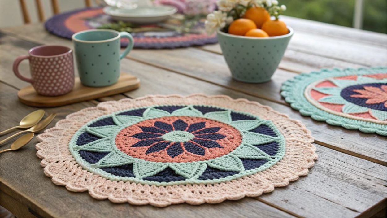 20 Latest Crochet Placemats Ideas To Try In 2025! - Ask Bart