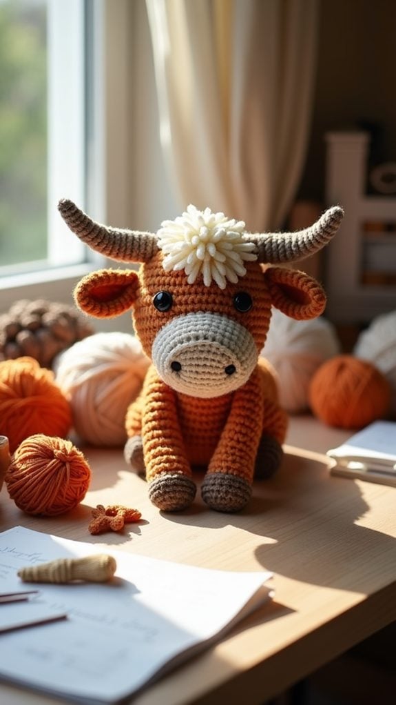 20 Latest Crochet Highland Cow Ideas To Try In 2025! - Ask Bart