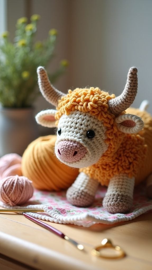 20 Latest Crochet Highland Cow Ideas To Try In 2025! - Ask Bart