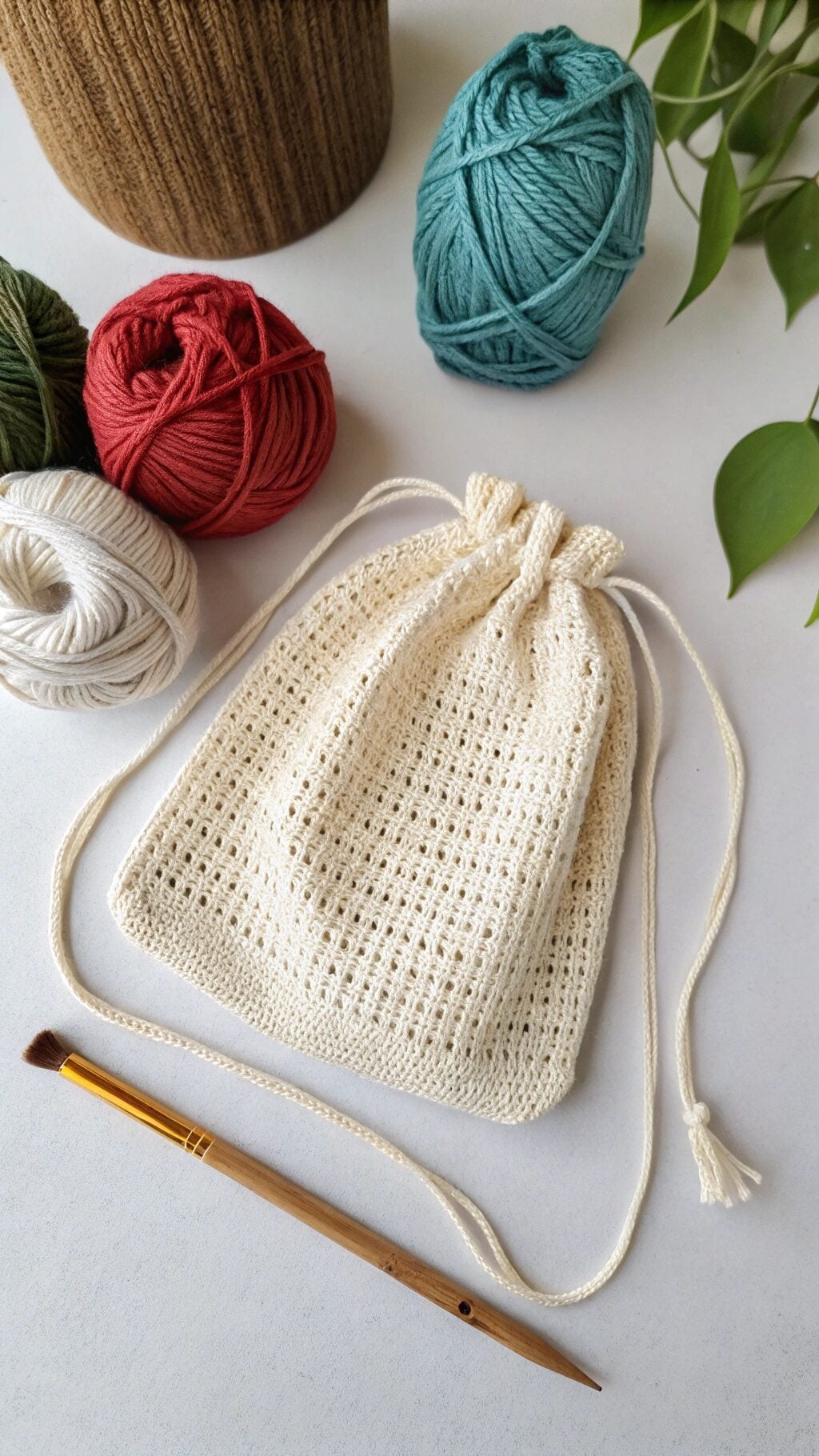20 Latest Crochet Drawstring Bag Ideas To Try In 2025! - Ask Bart