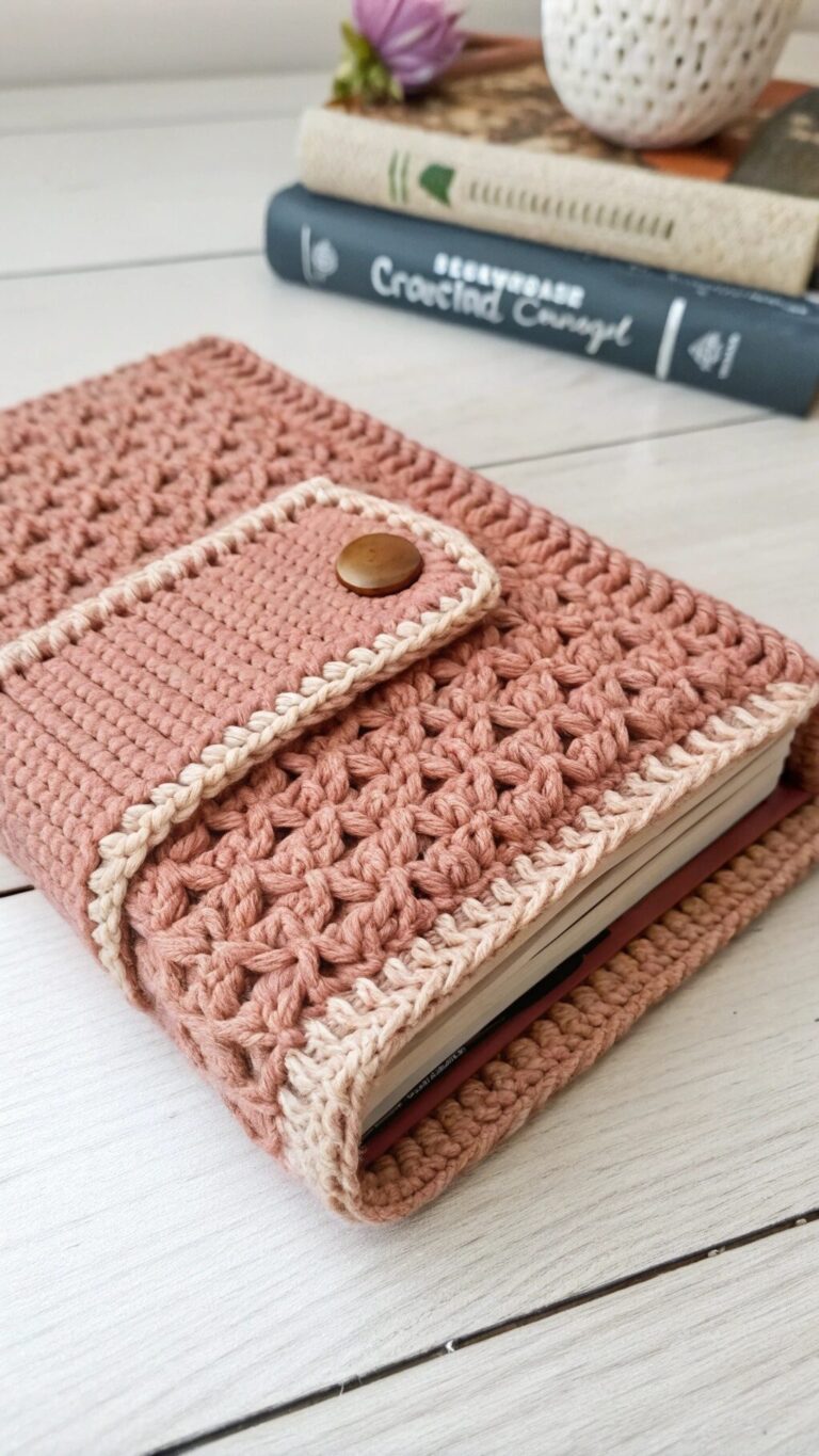 20 Latest Crochet Book Cover Ideas To Try In 2025! - Ask Bart