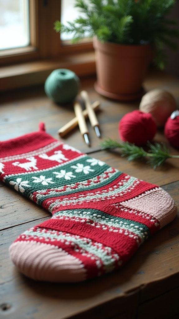 20 Latest Crochet Christmas Stocking Ideas To Try In 2025! - Ask Bart