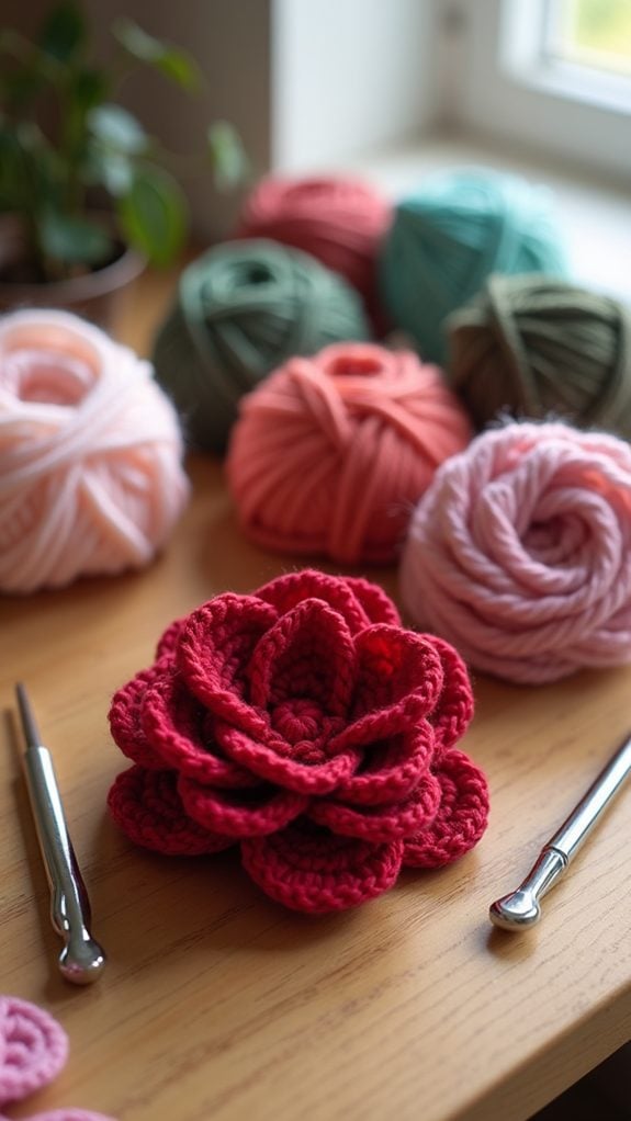 20 Latest Crochet Roses Ideas To Try In 2025! - Ask Bart