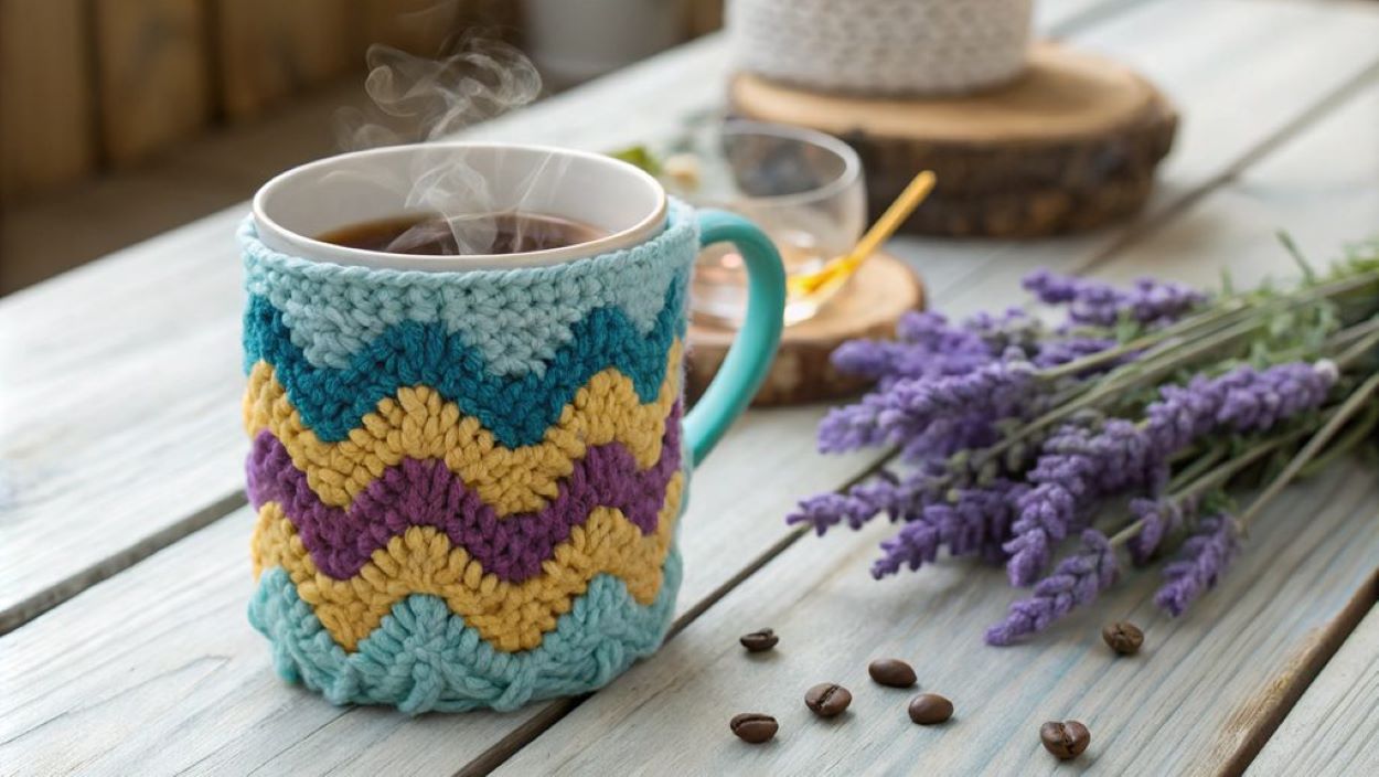 20 Latest Crochet Mug Cozy Ideas To Try In 2025! - Ask Bart