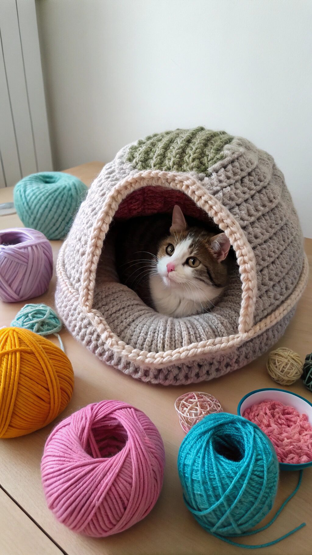 20 Latest Crochet Cat Pod Ideas To Try In 2025! - Ask Bart