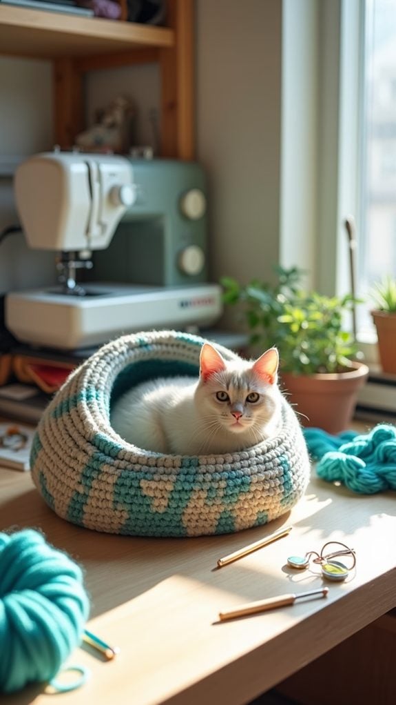 20 Latest Crochet Cat Pod Ideas To Try In 2025! - Ask Bart