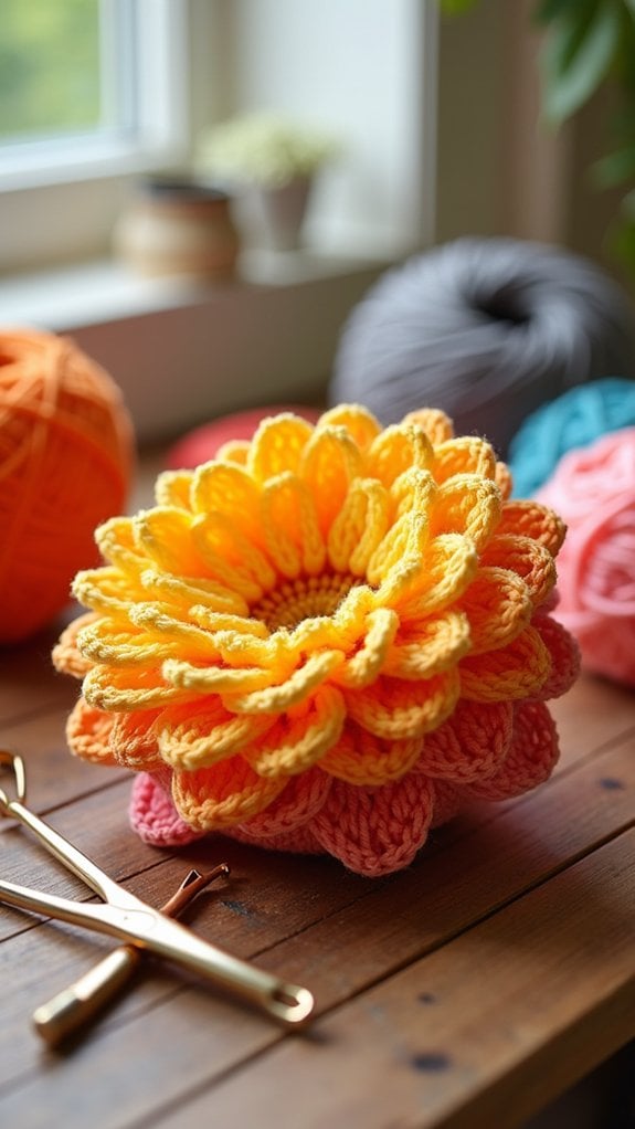 10 Latest Crochet Puff Flower Ideas To Try In 2025! - Ask Bart