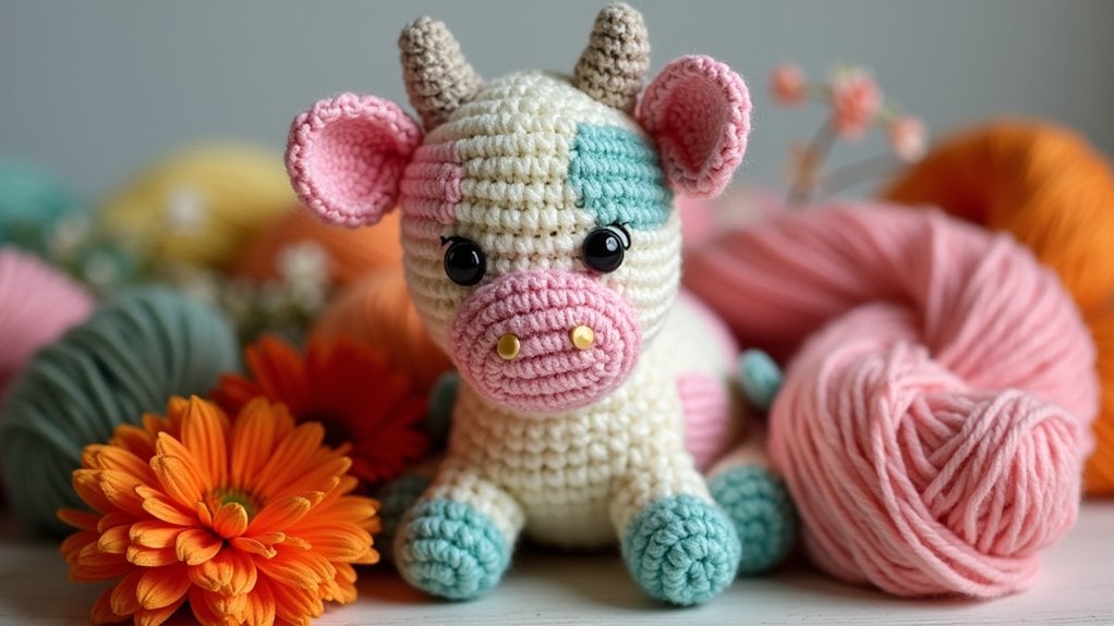20 Amazing Crochet Cow Ideas - Ask Bart