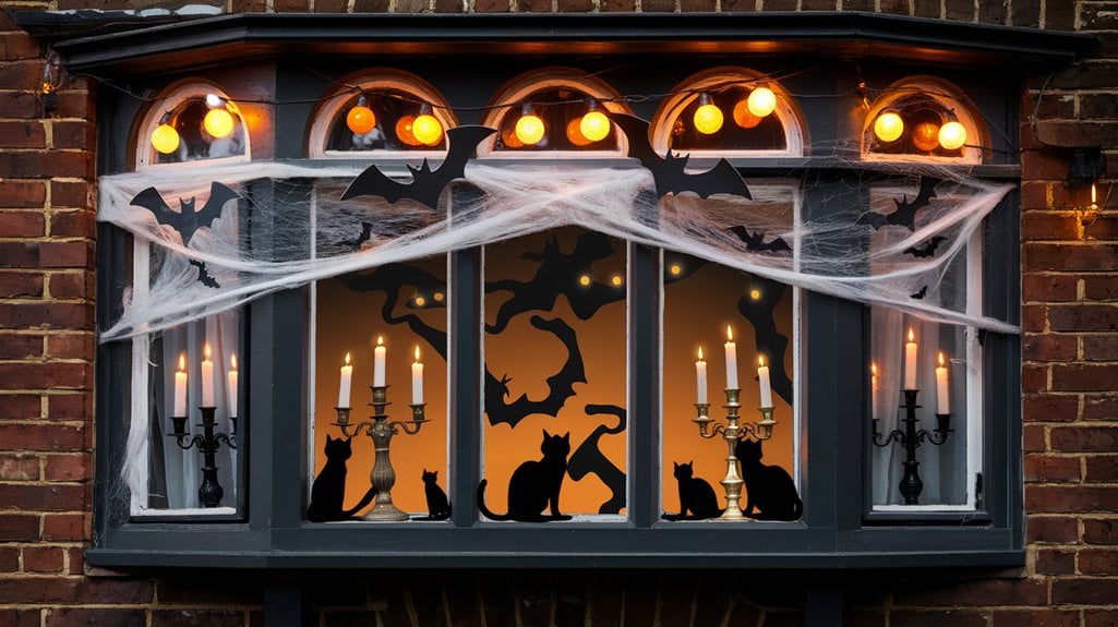 20 Amazing Halloween Window Decoration Ideas You Need to See - Ask Bart