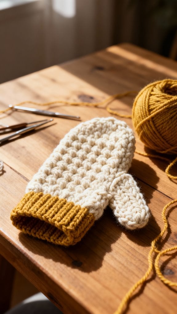 10 Best Beginner Crochet Mitten Tutorials For Cold Days - Ask Bart