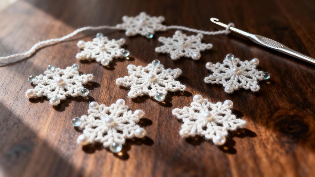 10 Best Easy Crochet Snowflakes For Tabletop Magic - Ask Bart