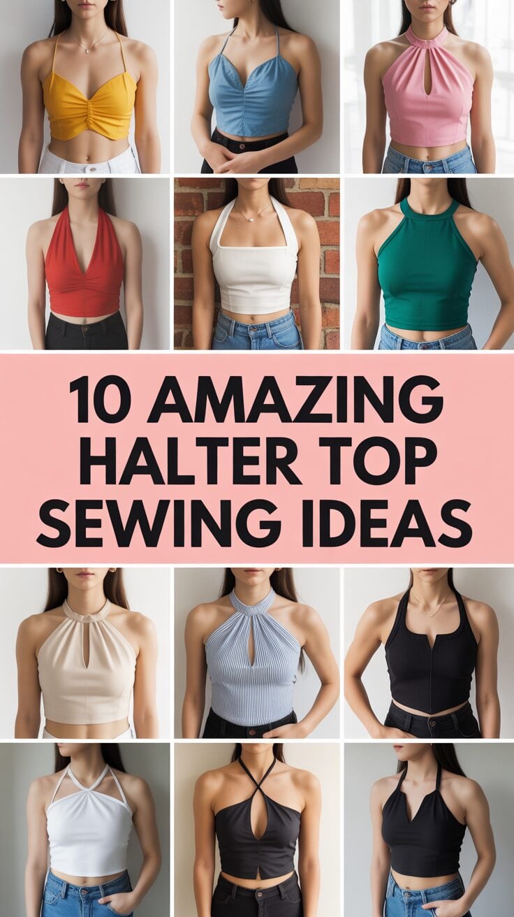 15 Best Halter Top Sewing Ideas You Need to Try - Ask Bart
