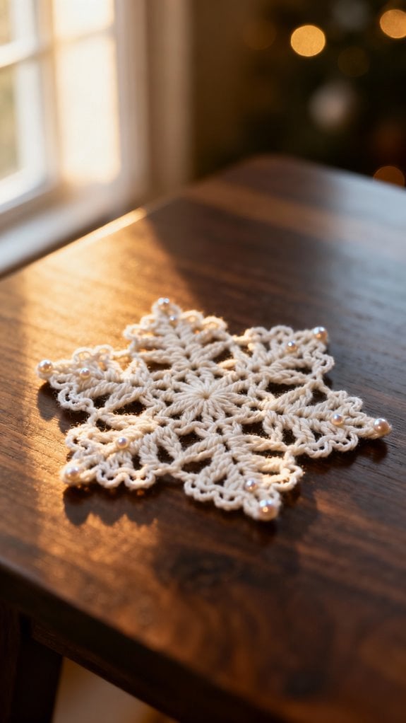 10 Best Easy Crochet Snowflakes For Tabletop Magic - Ask Bart