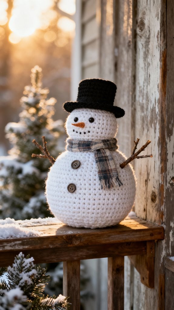 10 Best Snowman Crochet Patterns For Yard Or Shelf Joy - Ask Bart