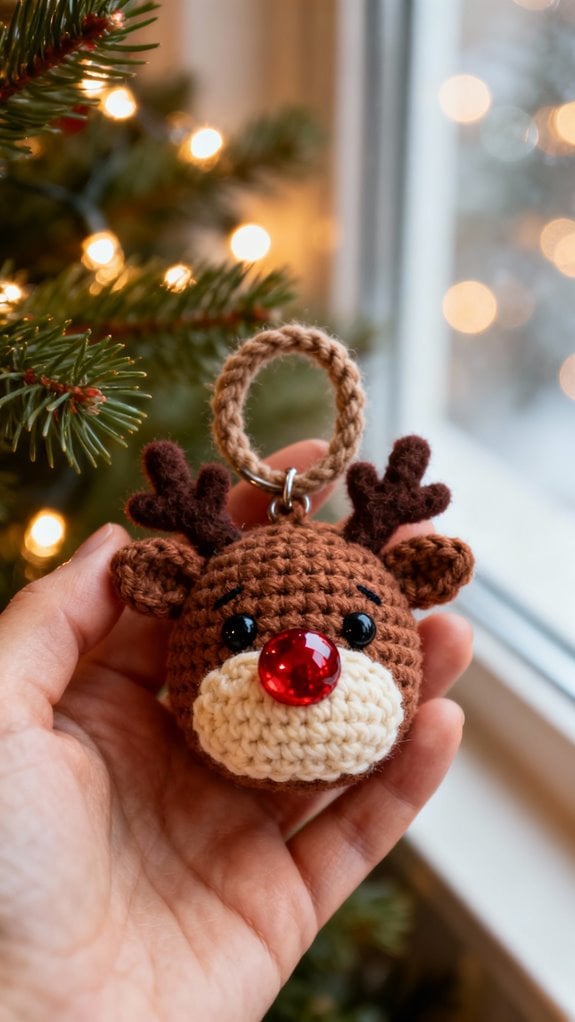 22 Amazing Christmas Keychain Crochet You Will Love! - Ask Bart