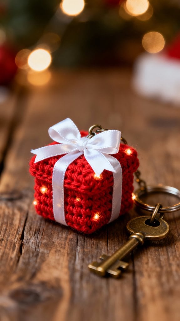 22 Amazing Christmas Keychain Crochet You Will Love! - Ask Bart