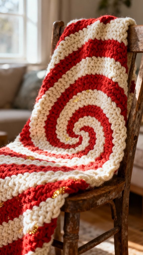 22 Amazing Christmas Crochet Blanket You Will Love! - Ask Bart