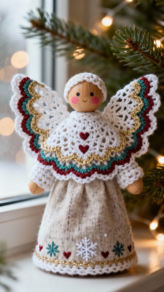 22 Amazing Crochet Christmas Angel You Will Love! - Ask Bart