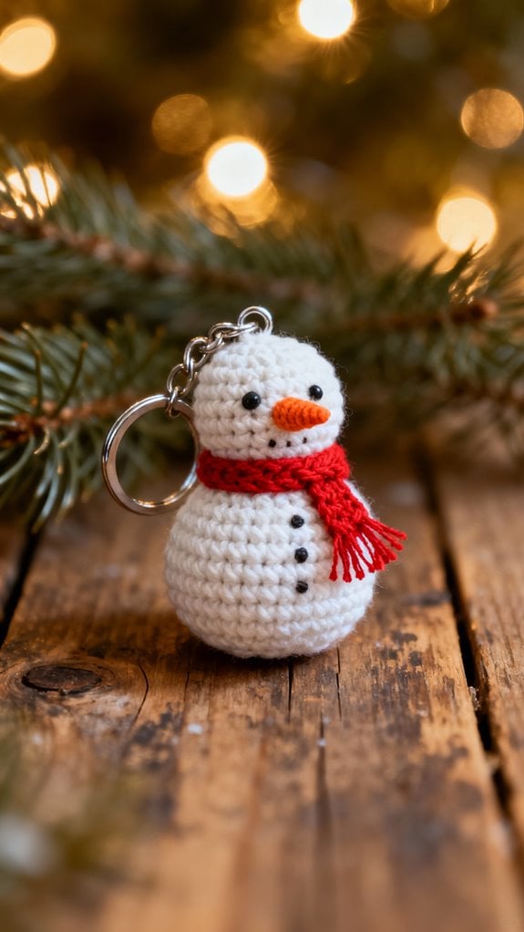 22 Amazing Christmas Keychain Crochet You Will Love! - Ask Bart